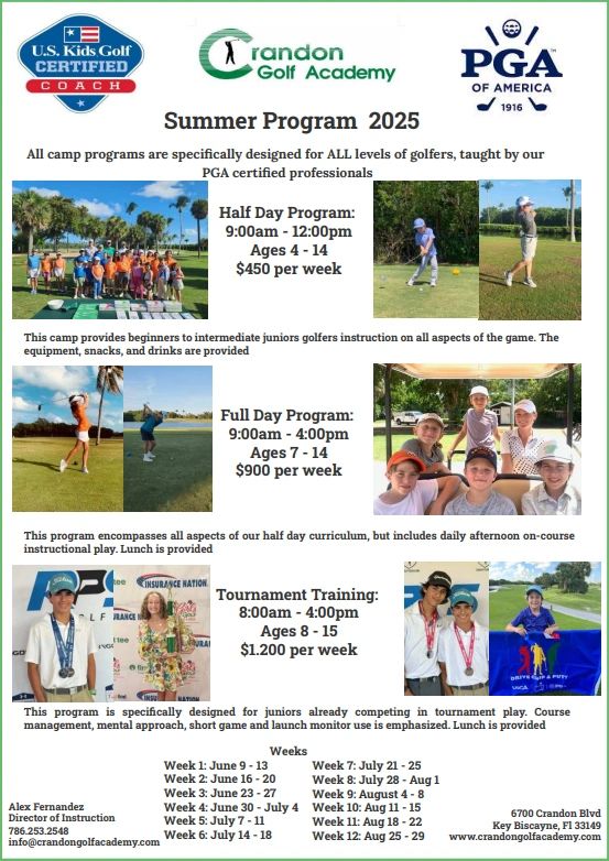 Summer Program Week #1 - Half Day Morning Session